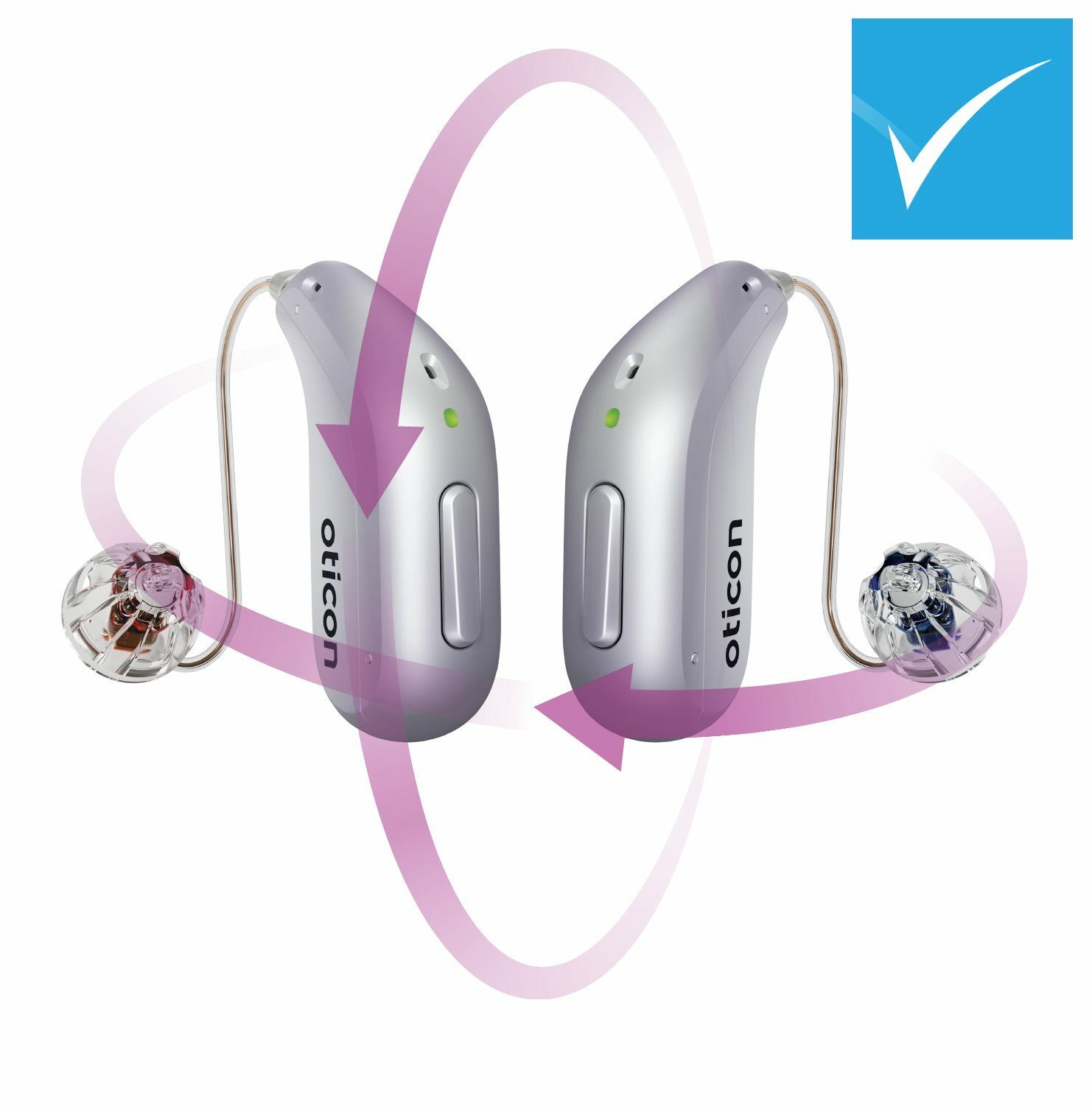 Oticon Intent 4 Minirite Rechargeable Hearing Aid Discounted At Hearing Savers